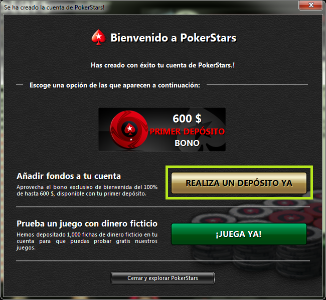 Como crear tu cuenta en PokerStars - CHILEALLIN.com Como crear tu cuenta en PokerStars - CHILEALLIN.com